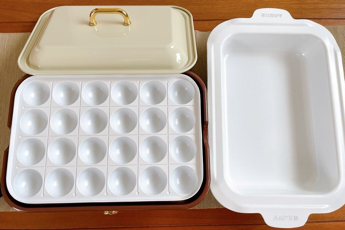 たこ焼き器／ホットプレートの画像1