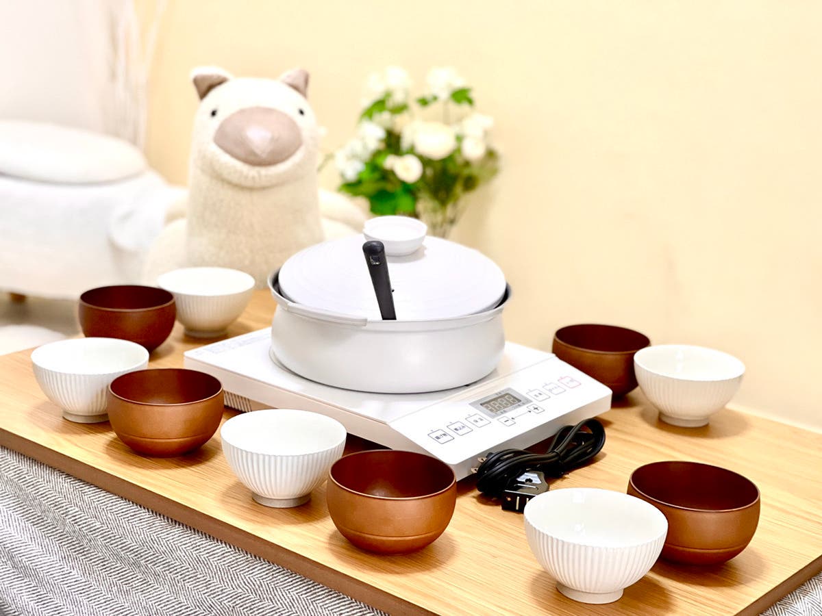 卓上IHヒーター+鍋セットの画像1