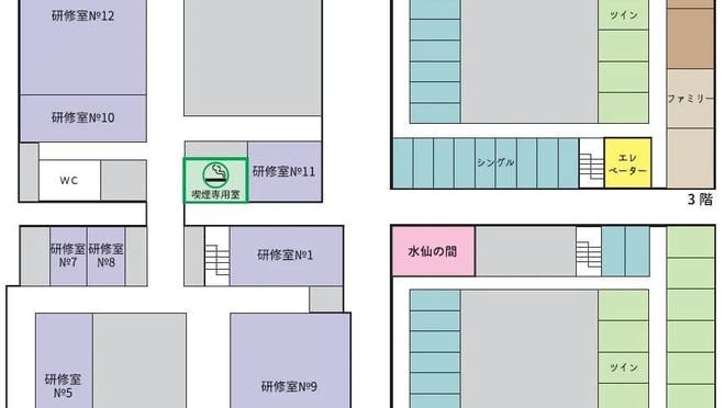 邦和セミナープラザ 研修室 No.9【港区役所駅徒歩3分!スクール120名・ロの字66名利用可能な会議室】の写真7