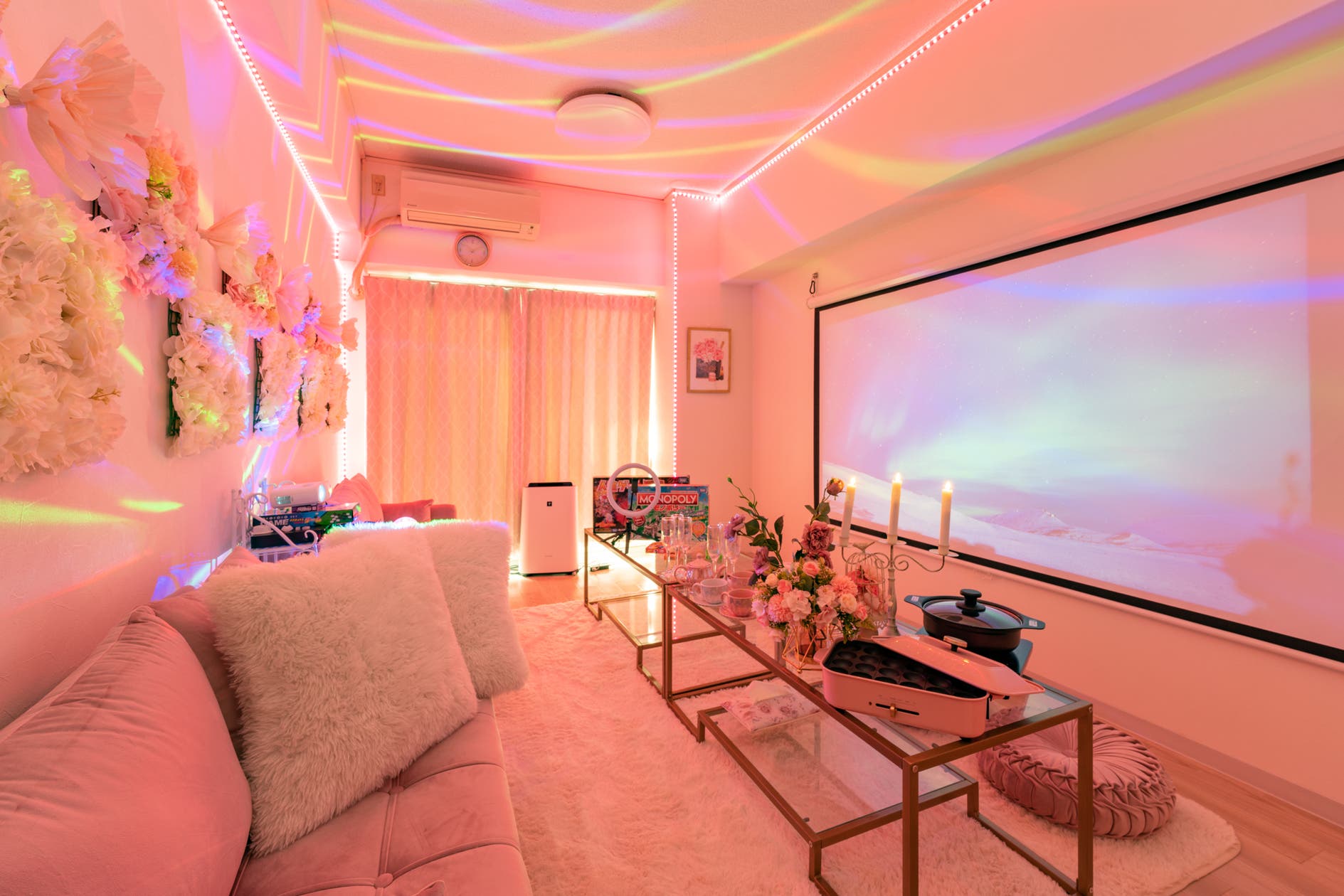 【🎄12月限定】Xmas女子会・推し活・誕生日に！ピンクの映え空間でパーティー🎉の写真8