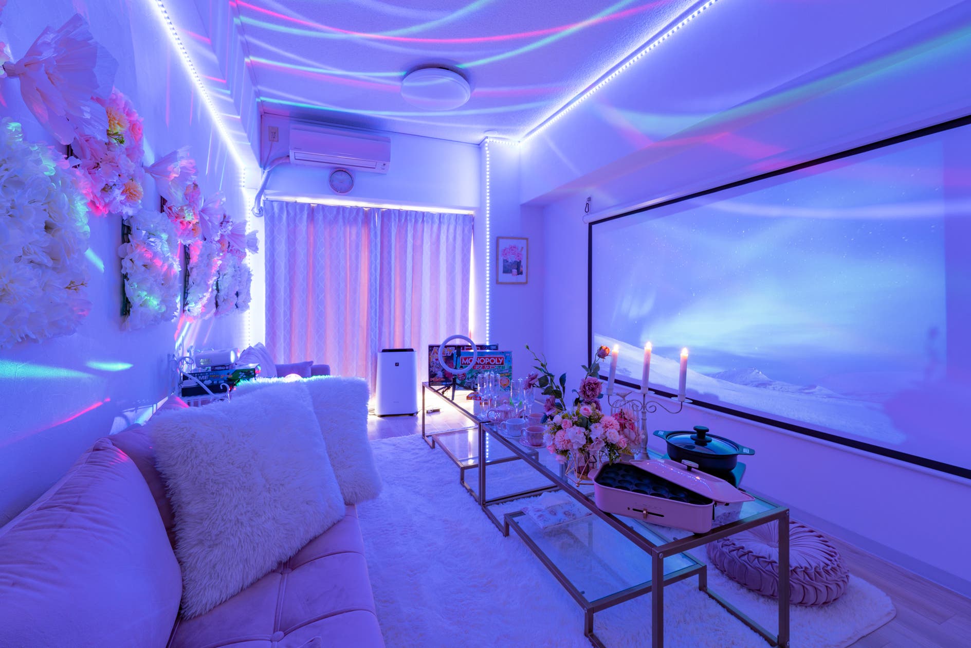 【🎄12月限定】Xmas女子会・推し活・誕生日に！ピンクの映え空間でパーティー🎉の写真1