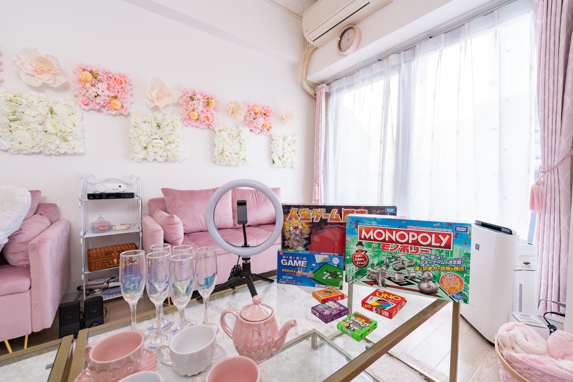 【🎄12月限定】Xmas女子会・推し活・誕生日に！ピンクの映え空間でパーティー🎉の写真16