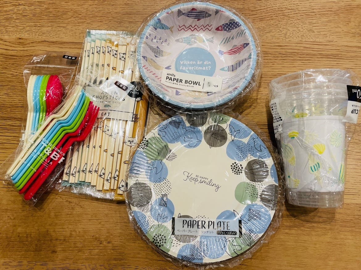 使い捨て食器の画像1