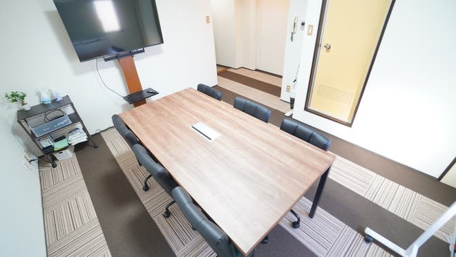 <大岡山会議室>完全個室✨高速光回線Wi-Fi📶大型モニター兼スマートテレビ📺会議/商談/テレワークの写真3