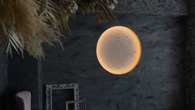 満月のグラデーションと超大型ドライフラワー造形|一日中自然光が降り注ぐ本格撮影スタジオ|大型バルコニー有の写真20