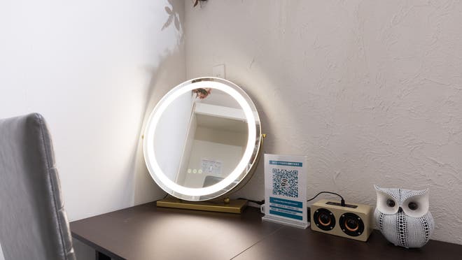 満月のグラデーションと超大型ドライフラワー造形|一日中自然光が降り注ぐ本格撮影スタジオ|大型バルコニー有の写真24