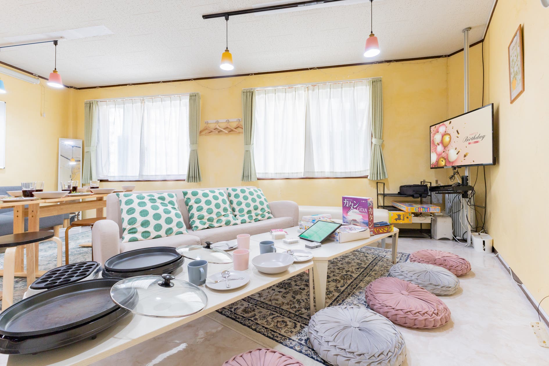 <MG3>子ども用玩具あり✨映画鑑賞会💖推し活💍撮影📸ゲーム機🎮ボドゲ🎉16名まで利用OK🎈駅チカ１分★スーパーやピザ屋すぐ🚩の写真16