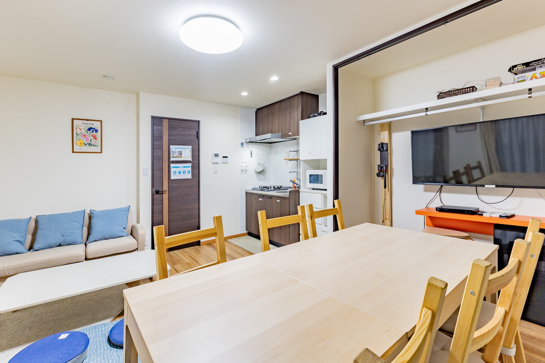 <HS3>福島駅スグ🚃10名以上の利用🆗ガスコンロ、オーブンレンジあり🍳タコ焼き器無料！の写真7