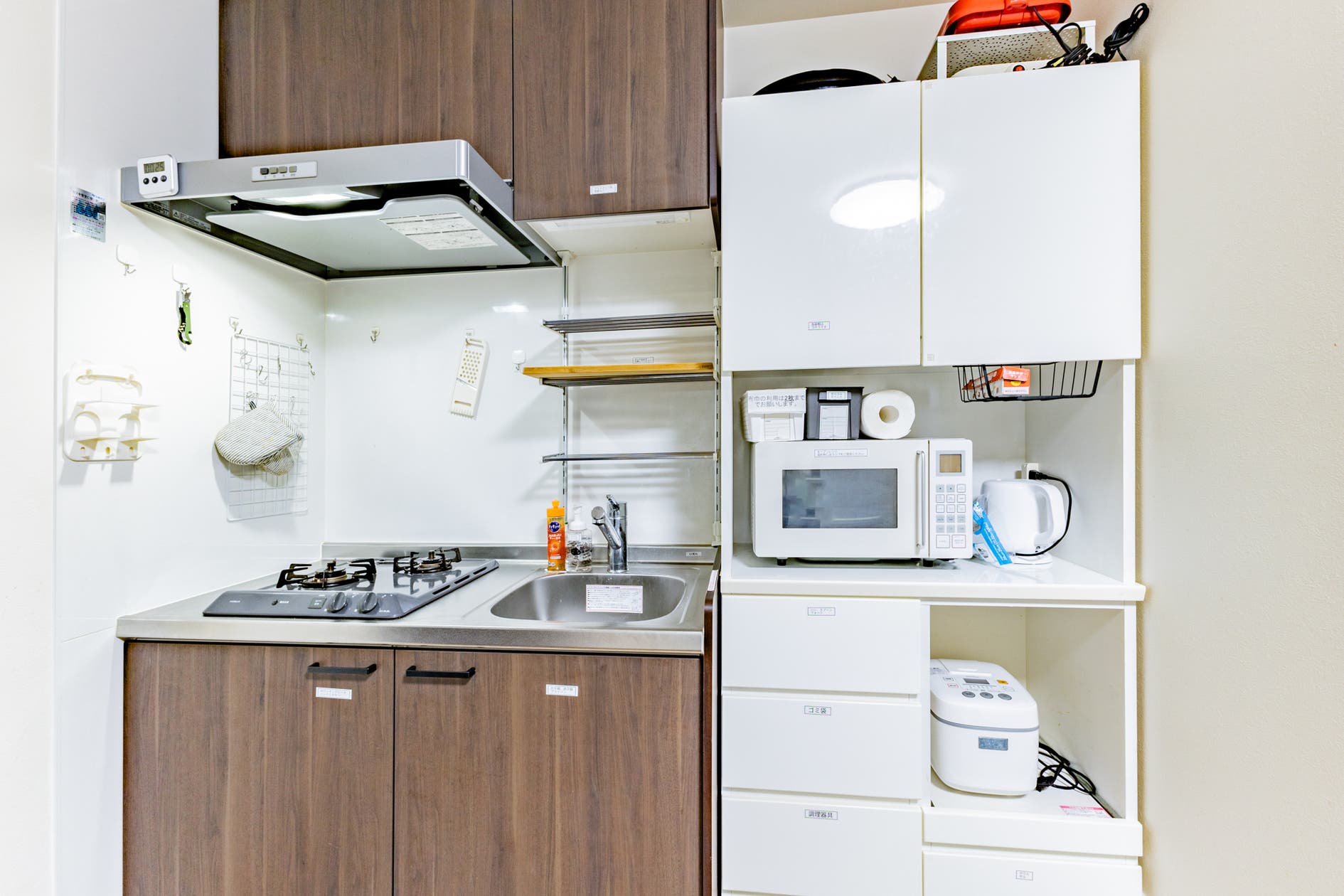 <HS3>福島駅スグ🚃10名以上の利用🆗ガスコンロ、オーブンレンジあり🍳タコ焼き器無料！の写真16