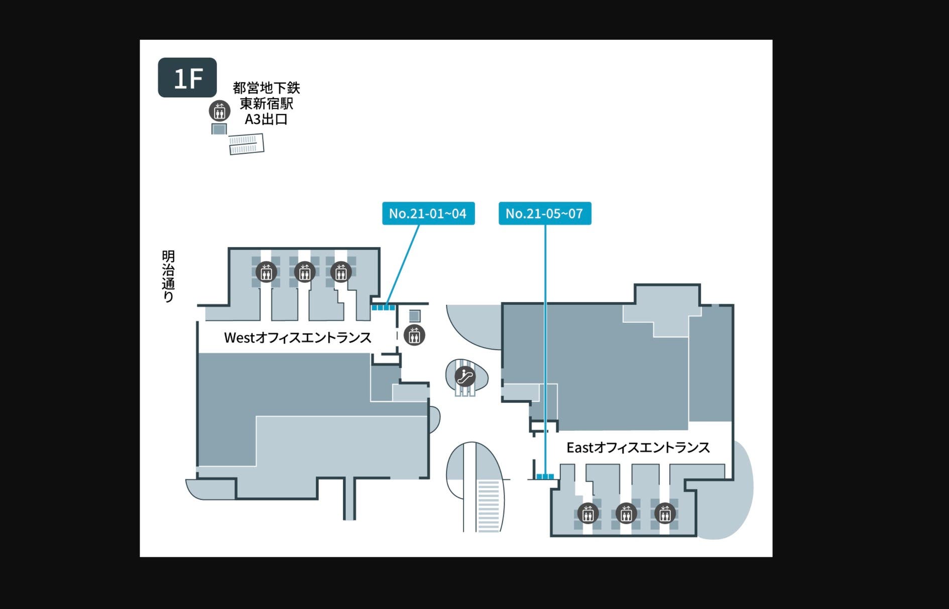 【テレキューブ】新宿イーストサイドスクエアの個室型ワークブース（21-06）です。視線と音を遮る、プライベートな集中環境。の写真3