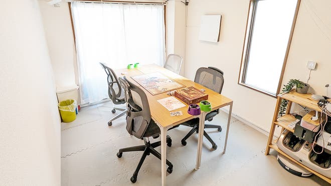 🧔🏻♂️毎回清掃🧹/ボードゲーム🎲/ゴミ捨て⭕/オフィスチェア🥰/光回線⚡Wi-Fiの写真1