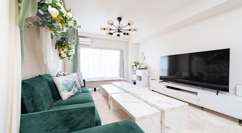 心斎橋にOPEN💚駅徒歩4分🫶最大12名🙆‍♀️大画面65㌅TV🤍推し活応援🍀撮影会📸パーティー🥂女子会🎀Ameri心斎橋💕