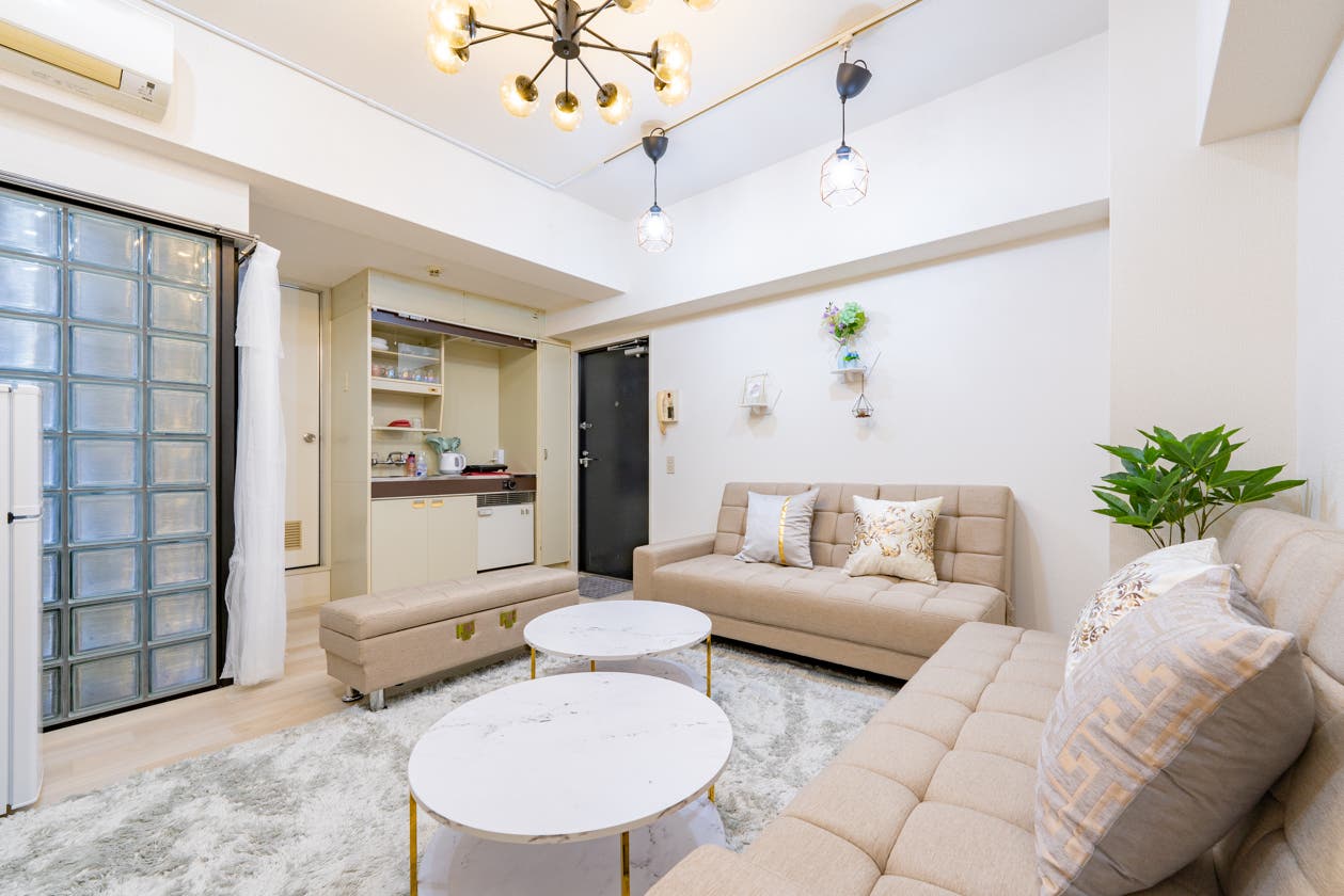 【西心斎橋/徒歩5分】👼推し活で大人気のスペース💖清潔快適🎀大型65㌅TV🎗撮影/コスプレ🥻 Netflix/Hulu見放題💃の写真10