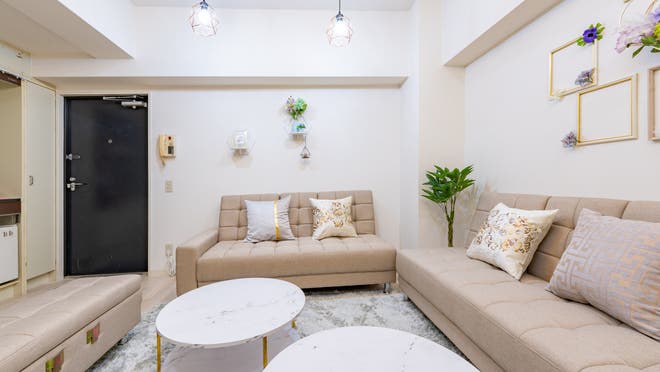 【西心斎橋/徒歩5分】👼推し活で大人気のスペース💖清潔快適🎀大型65㌅TV🎗撮影/コスプレ🥻 Netflix/Hulu見放題💃の写真11