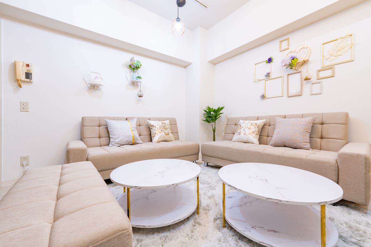 【西心斎橋/徒歩5分】👼推し活で大人気のスペース💖清潔快適🎀大型65㌅TV🎗撮影/コスプレ🥻 Netflix/Hulu見放題💃の写真13