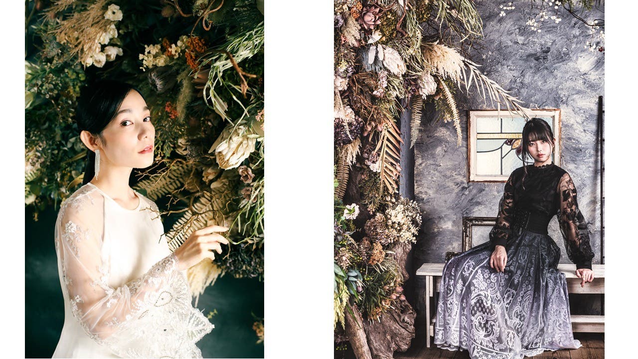 【4m超えドライフラワー造形】本格的撮影スタジオ｜漆喰壁｜レンガ壁｜カーテン装飾｜カフェ板｜タイル床｜アパレル｜背景×10の写真11