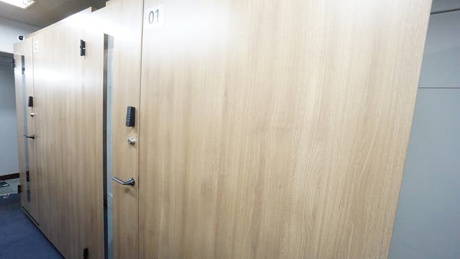 <ビズボ名駅桜通口No.3>【換気ファン付完全個室】名古屋駅7番出口徒歩1分🚃Wi-Fi📶電源🔌テレワーク/ZOOMの写真6