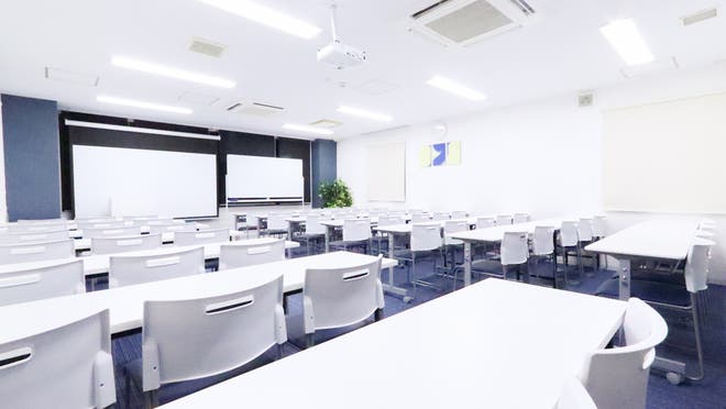 【JR浜松町駅出口徒歩43秒!大門駅徒歩25秒!56名利用可!】プロジェクター・WiFi無料!ふれあい貸し会議室 浜松町No97の写真2