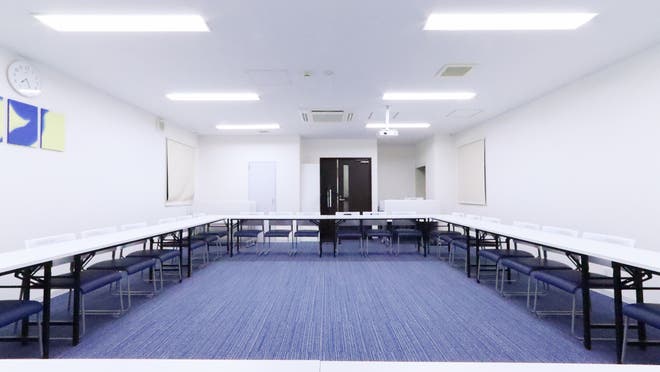 【JR浜松町駅出口徒歩43秒!大門駅徒歩25秒!56名利用可!】プロジェクター・WiFi無料!ふれあい貸し会議室 浜松町No97の写真14