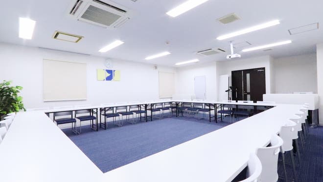 【JR浜松町駅出口徒歩43秒!大門駅徒歩25秒!56名利用可!】プロジェクター・WiFi無料!ふれあい貸し会議室 浜松町No97の写真15