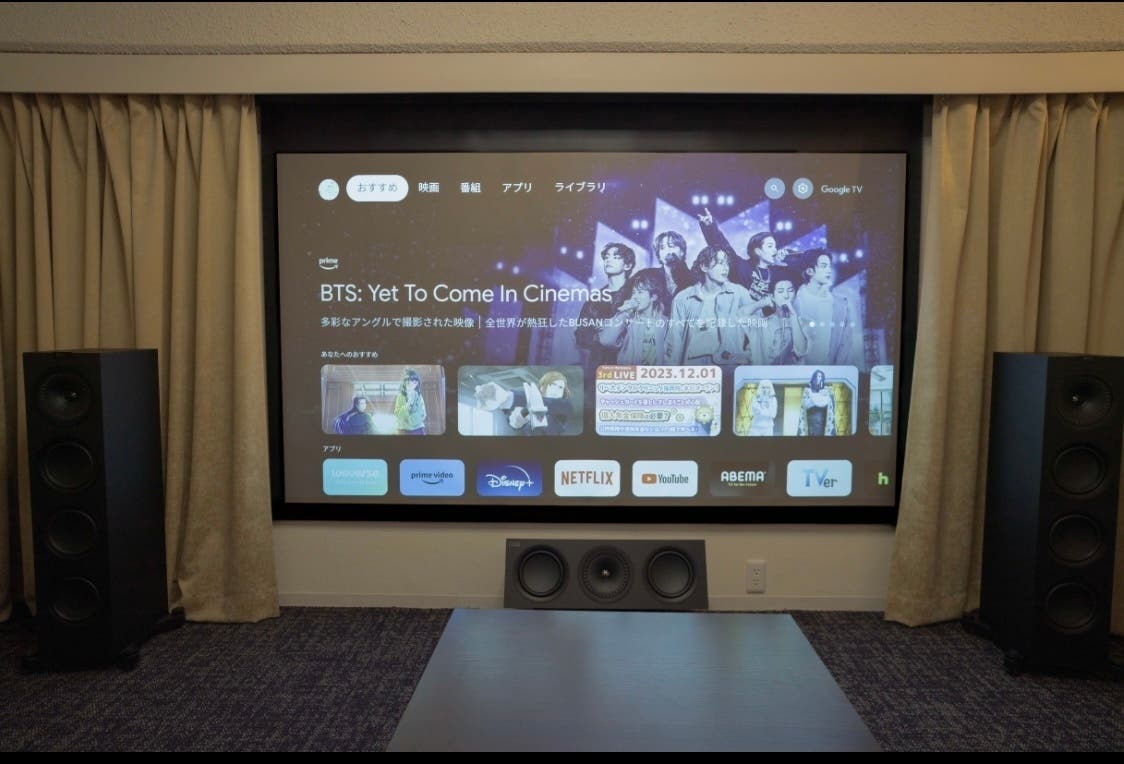 天神NO.1✨ホームシアター【7個のスピーカーが囲う臨場感🎮✨Switch！デートや推し活,ジブリを楽しむ✨】飲み会禁止🙅の写真13