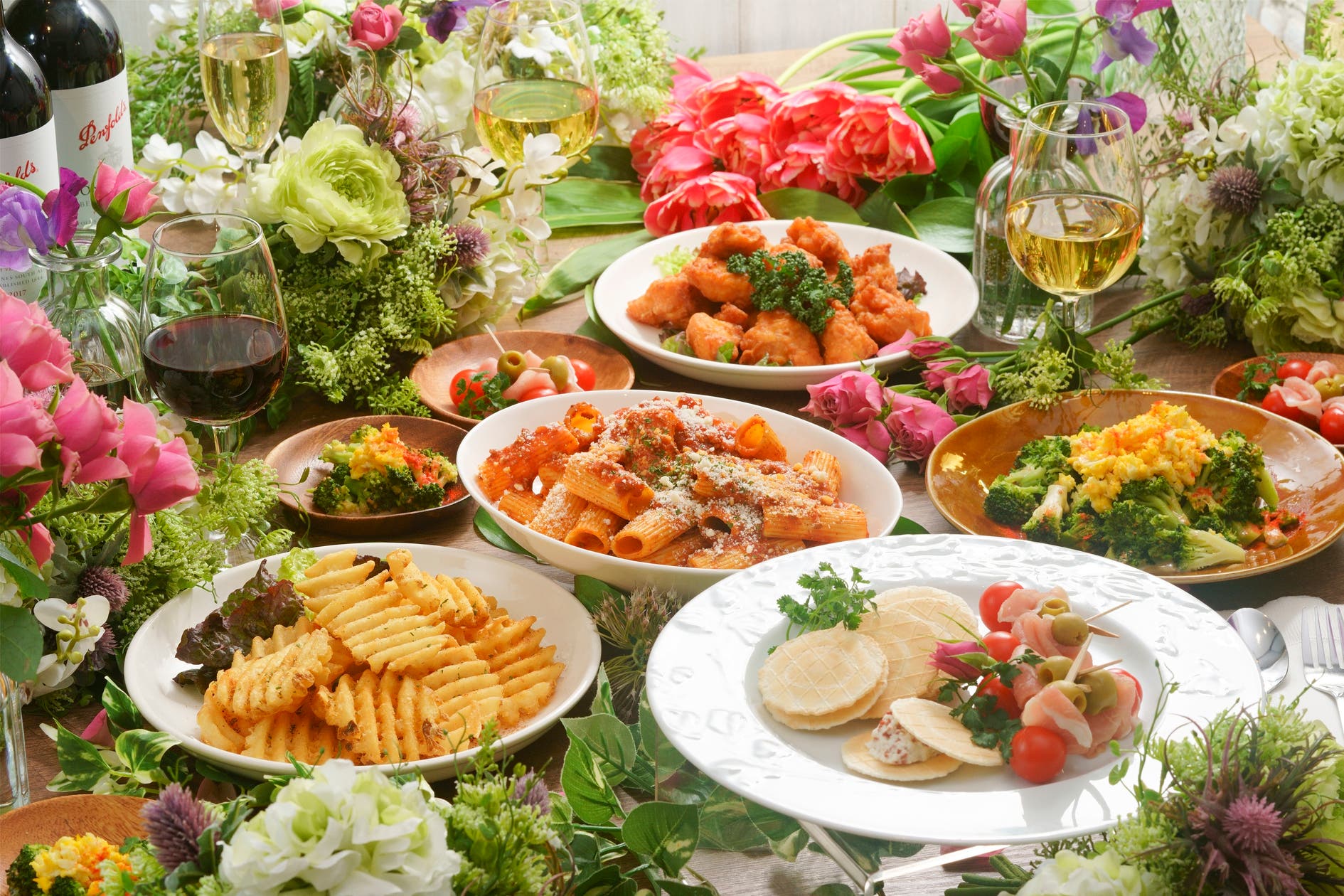 ケータリング【カジュアルプラン】2時間飲み放題付きの画像1