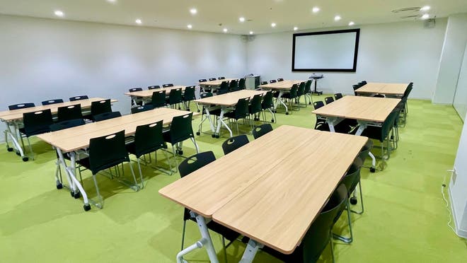 【地下鉄天神駅徒歩3分】地下街直結!8階(75.4㎡)/スクール形式最大63名/飲食可能/Wi-Fi無料の写真5