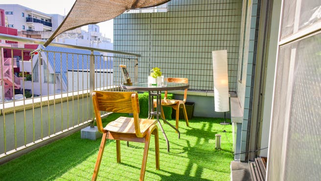 恵比寿駅徒歩5分 ベジタリアンカフェバー内装 HEMP CAFE TOKYO 撮影・貸し切りパーティーの写真2