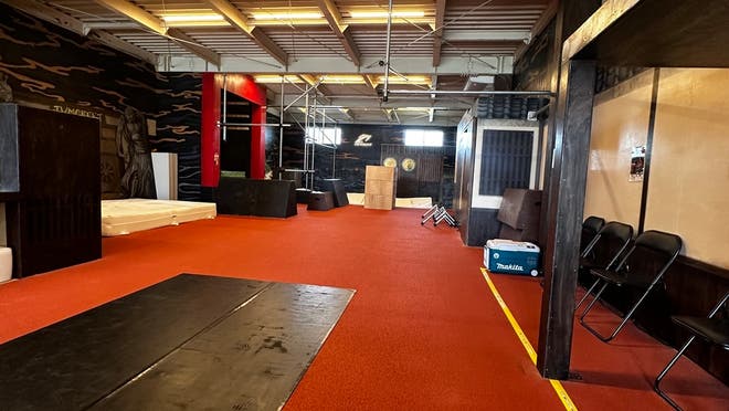 京都唯一のパルクールジムを貸切。スポンジプール・レール・鉄棒・ボックスあり!撮影・練習・体操教室にご利用いただけますの写真6