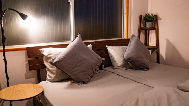 ■ホテル■WEHOME■ハリウッドツイン■プロジェクターで映画見放題■高速WIFI・共用キッチン付■の写真3