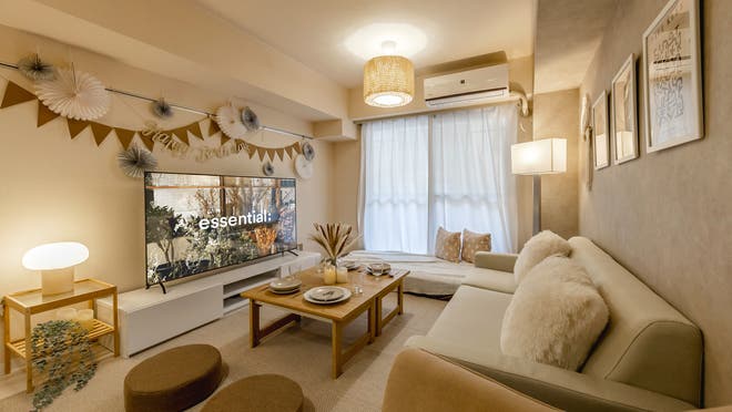 12月OPEN🏆ベストホスト🏆駅3分/65㌅大画面TV/Netflix等視聴可/大人気ゲーム機&ボドゲ/推し会/女子会/ママ会の写真1