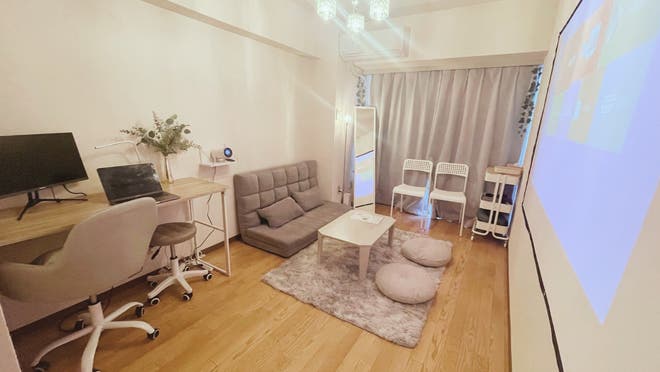 駅近10秒マルチレンタルスペース!/エステ・施術/テレワーク・Web会議/動画・撮影パーティー・女子会・デート・ママ会・誕生会の写真3