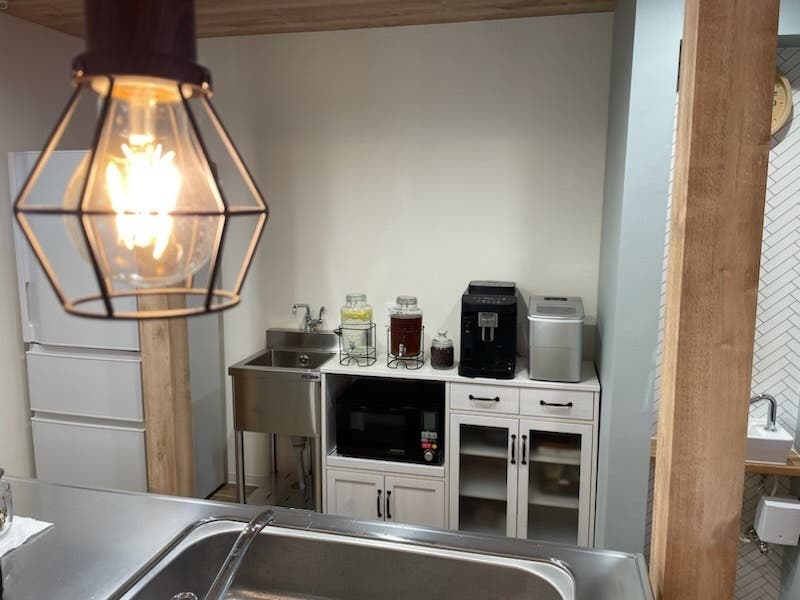 岡谷駅１分半、56㎡空間を最大20名様可能！駐車場5台まで無料！２Fと１Fジャグジー付バスルーム新設、デート、料理教室などぜひ！の写真15