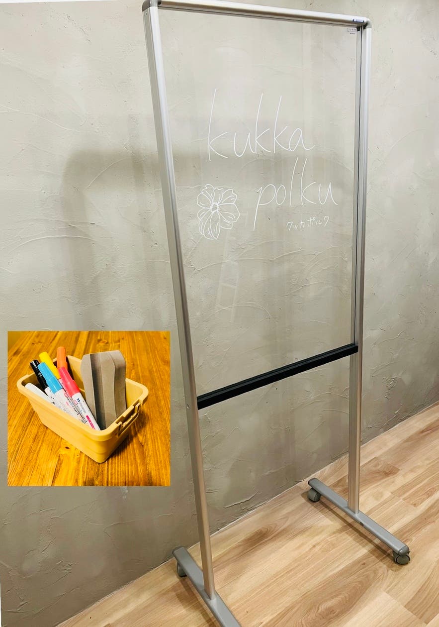 透明ボード（マーカー付き）の画像1