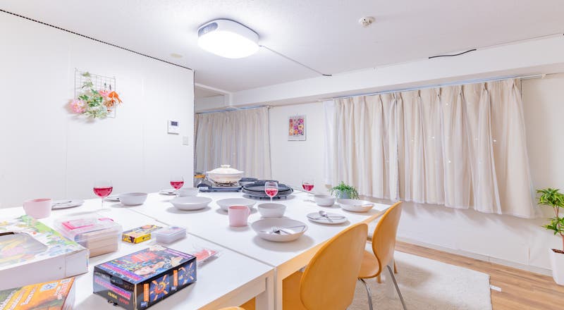 <SN4>最大16名🆗なんばスグ🚃タコ焼き器/ゴミ捨て無料✨Netflix/hulu視聴可🎬オーブンレンジ・ガスコンロあり