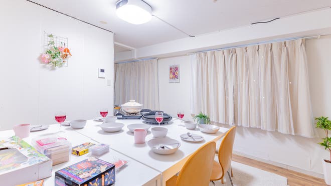 <SN4>最大16名🆗なんばスグ🚃タコ焼き器/ゴミ捨て無料✨Netflix/hulu視聴可🎬オーブンレンジ・ガスコンロありの写真1