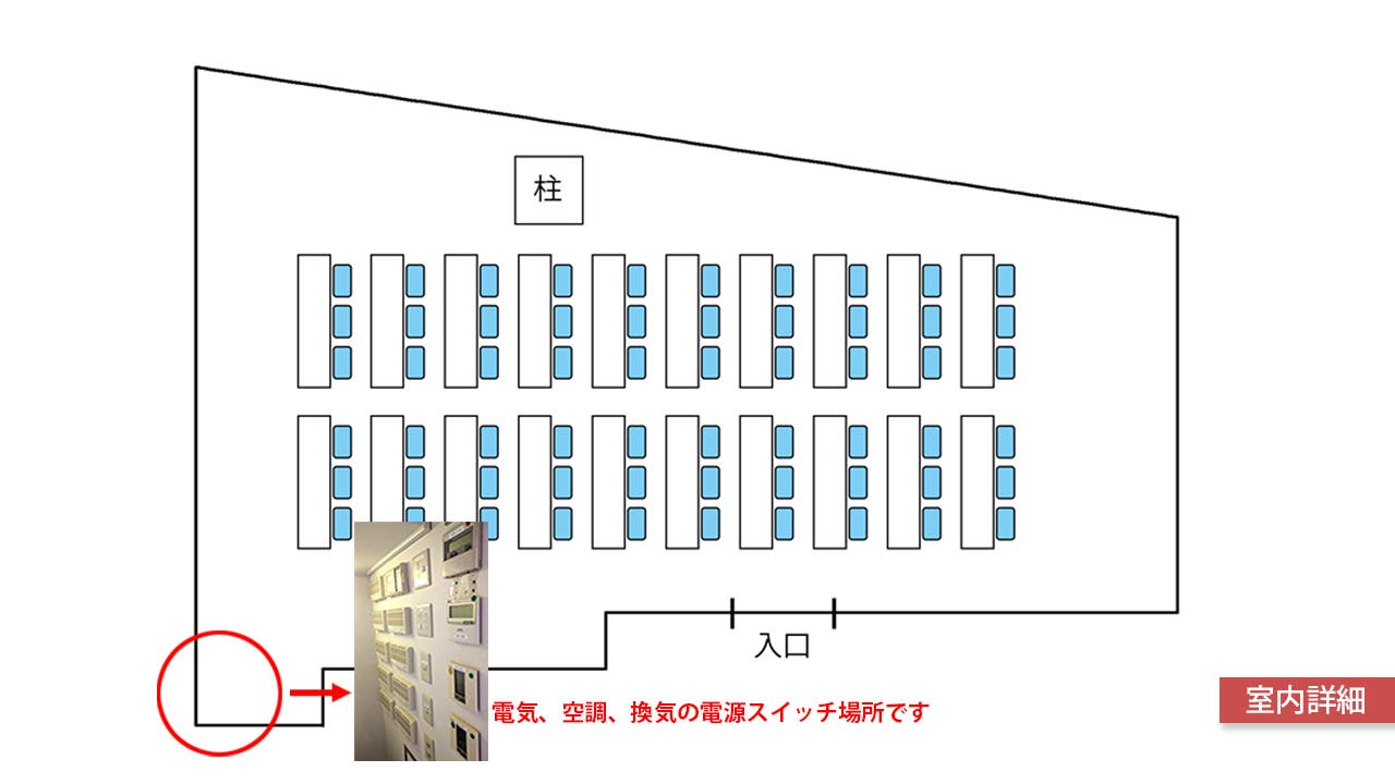 新大阪・西中島エリア会議室【WiFi・プロジェクター・マイク無料 60人以上収容可能】の写真16