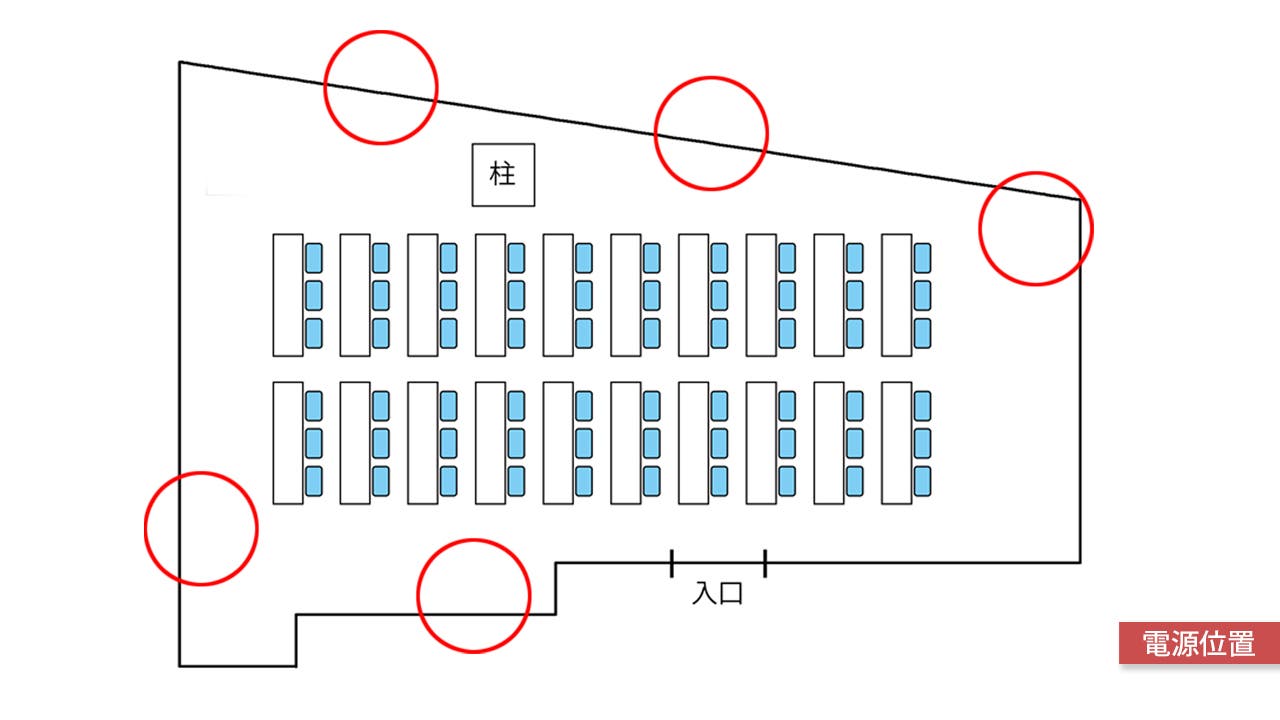新大阪・西中島エリア会議室【WiFi・プロジェクター・マイク無料 60人以上収容可能】の写真17