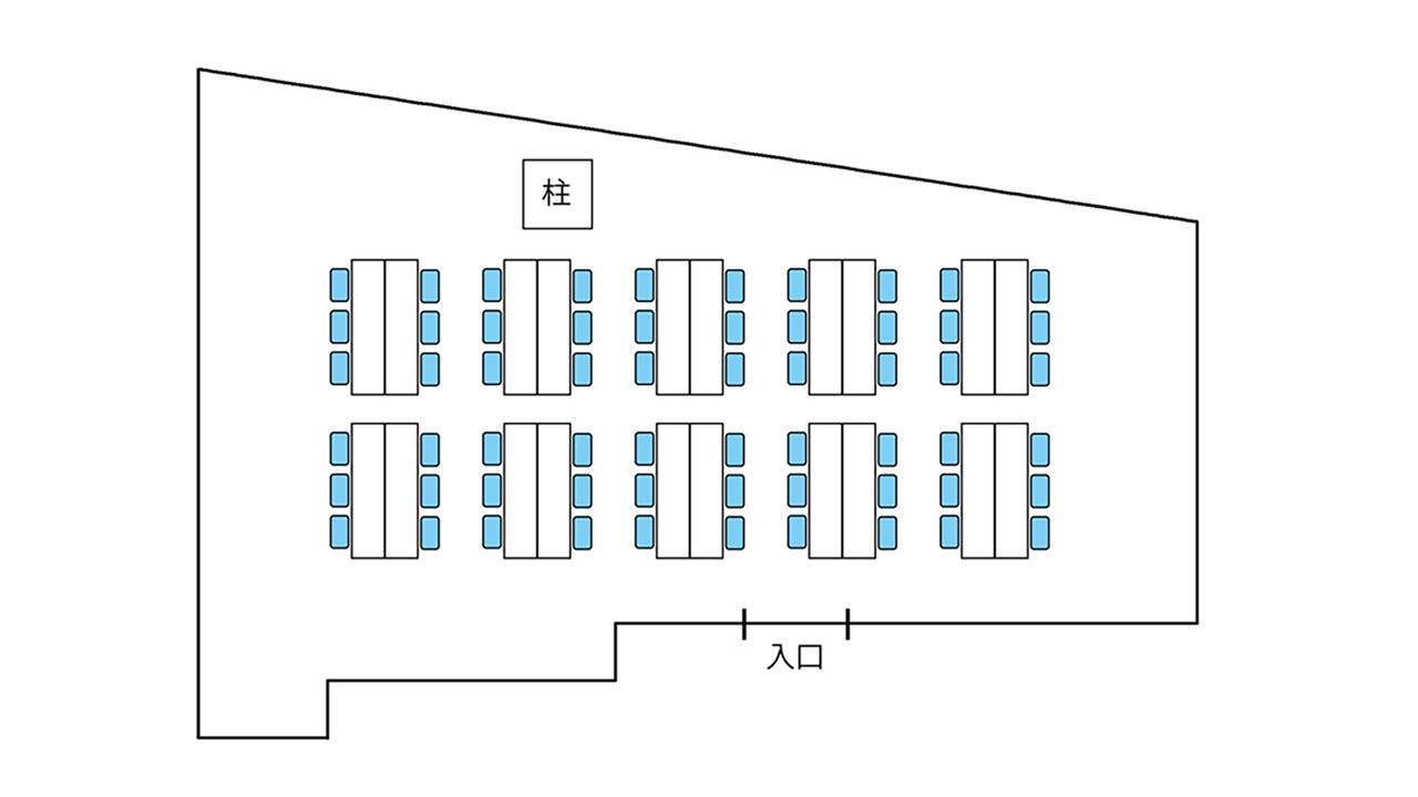 新大阪・西中島エリア会議室【WiFi・プロジェクター・マイク無料 60人以上収容可能】の写真6