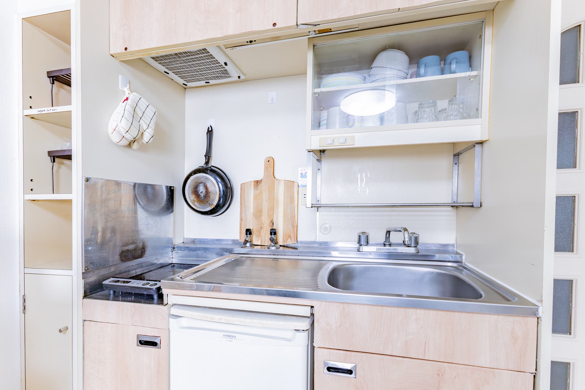 <KT6>なんば駅近♪無料Wi-Fi★タコ焼き器・ゴミ捨て無料★オーブン＆コンパクトキッチンあり★の写真11