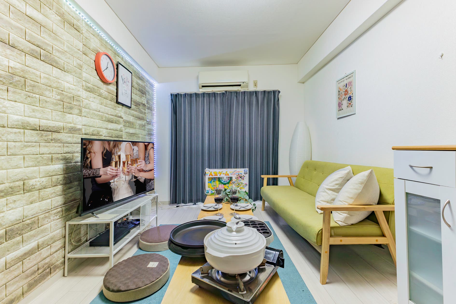 <KT6>なんば駅近♪無料Wi-Fi★タコ焼き器・ゴミ捨て無料★オーブン＆コンパクトキッチンあり★の写真7