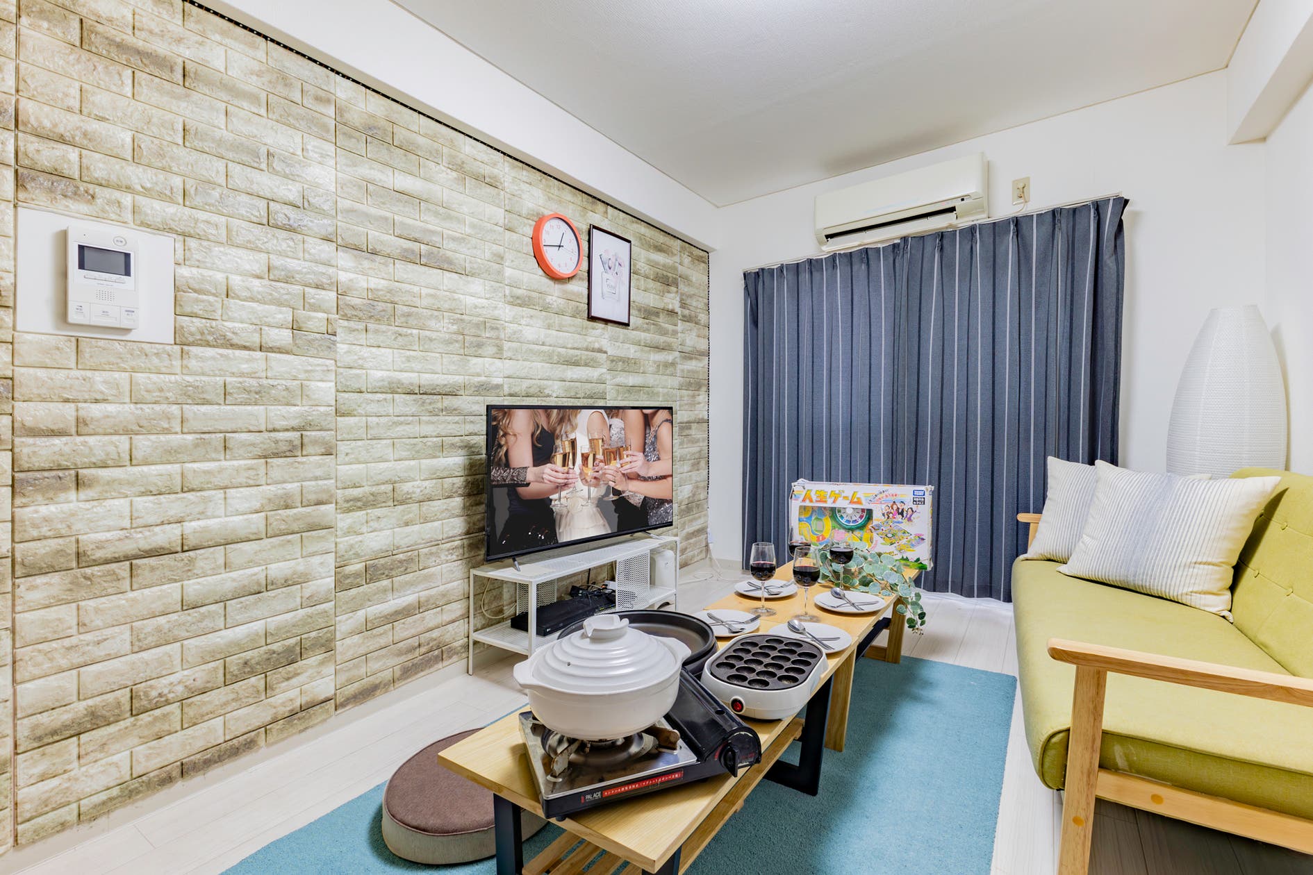 <KT6>なんば駅近♪無料Wi-Fi★タコ焼き器・ゴミ捨て無料★オーブン＆コンパクトキッチンあり★の写真8