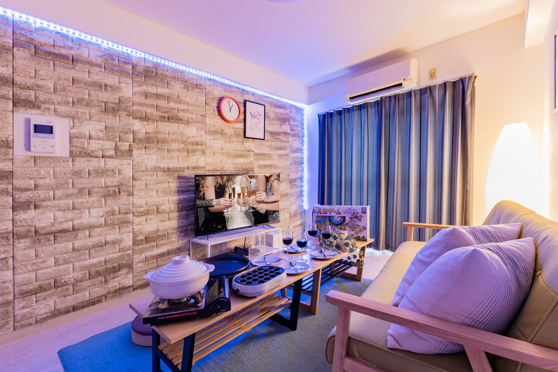 <KT6>なんば駅近♪無料Wi-Fi★タコ焼き器・ゴミ捨て無料★オーブン＆コンパクトキッチンあり★の写真9