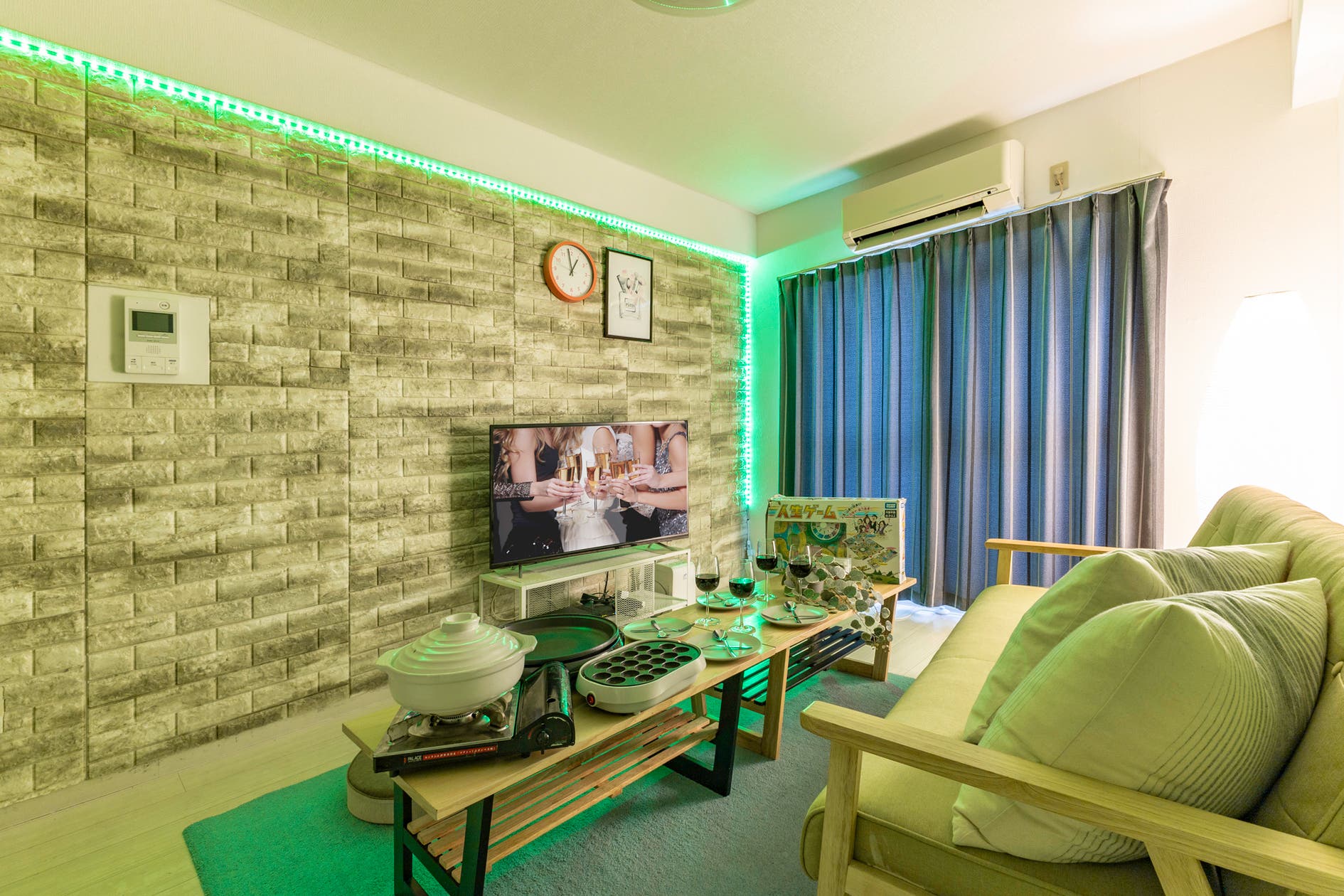 <KT6>なんば駅近♪無料Wi-Fi★タコ焼き器・ゴミ捨て無料★オーブン＆コンパクトキッチンあり★の写真10