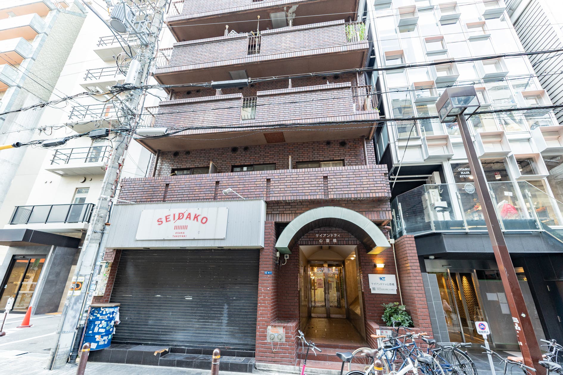 <KT6>なんば駅近♪無料Wi-Fi★タコ焼き器・ゴミ捨て無料★オーブン＆コンパクトキッチンあり★の写真29