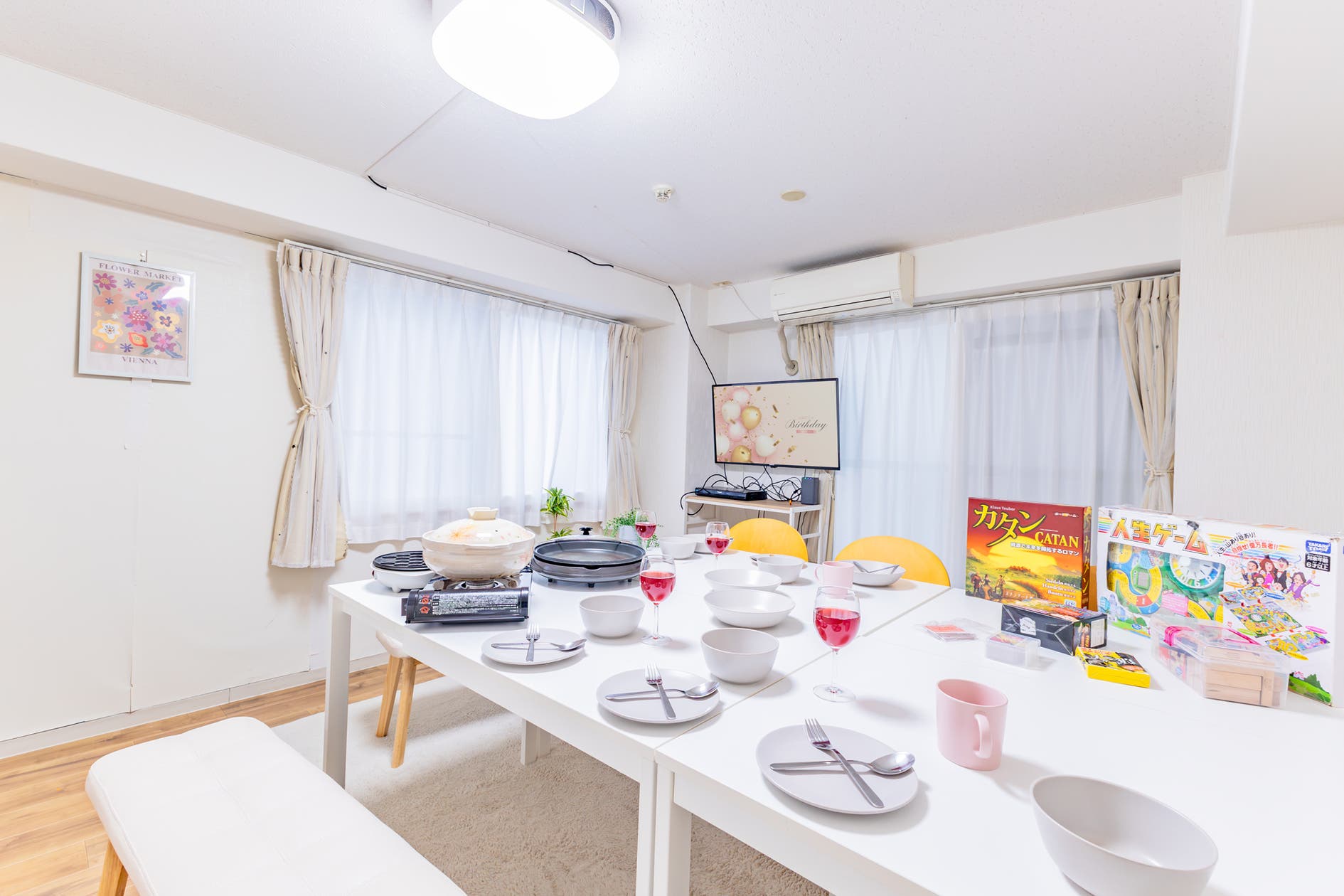 &lt;SN4&gt;最大16名🆗なんばスグ🚃タコ焼き器/ゴミ捨て無料✨Netflix/hulu視聴可🎬オーブンレンジ・ガスコンロありの写真6