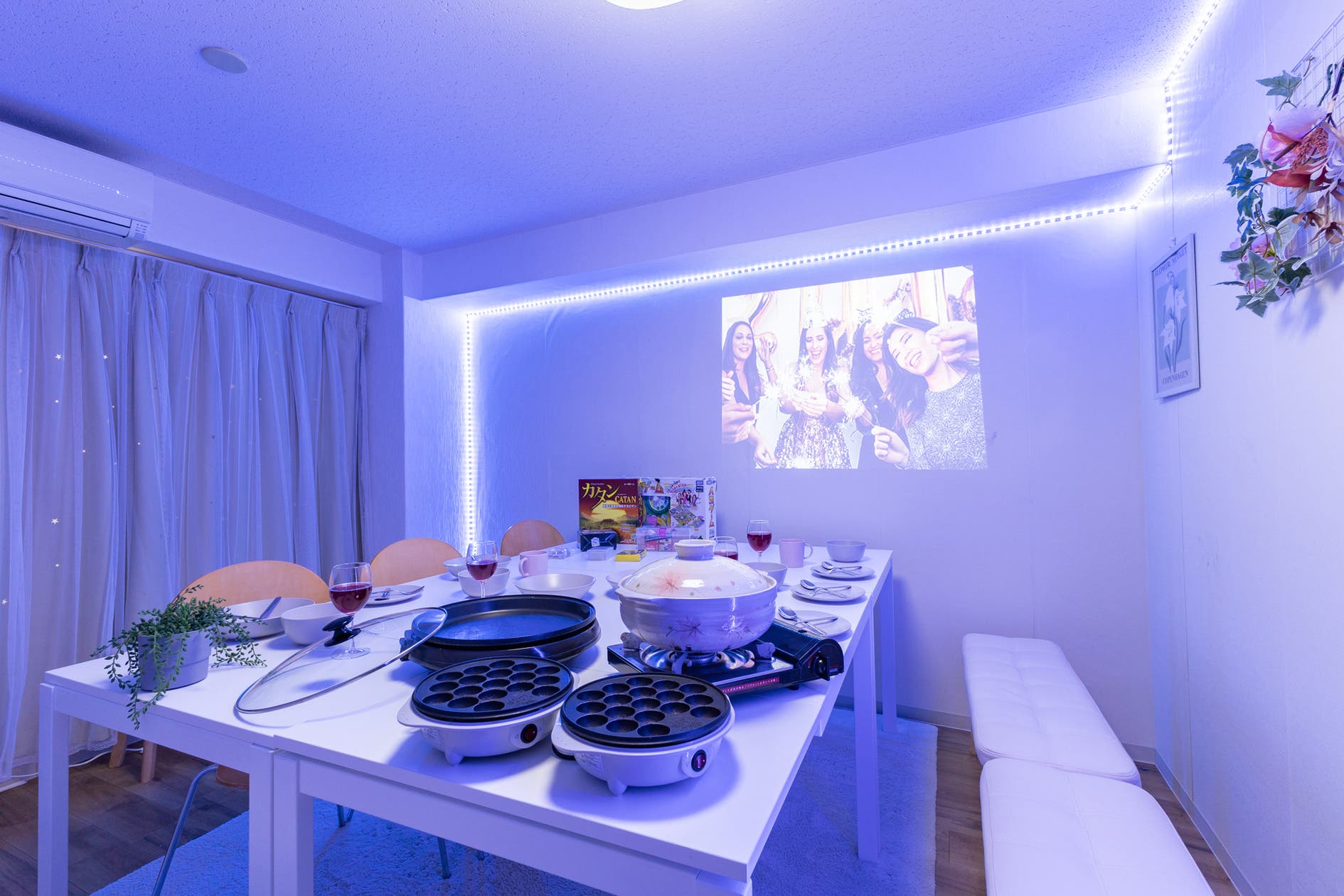 &lt;SN4&gt;最大16名🆗なんばスグ🚃タコ焼き器/ゴミ捨て無料✨Netflix/hulu視聴可🎬オーブンレンジ・ガスコンロありの写真13