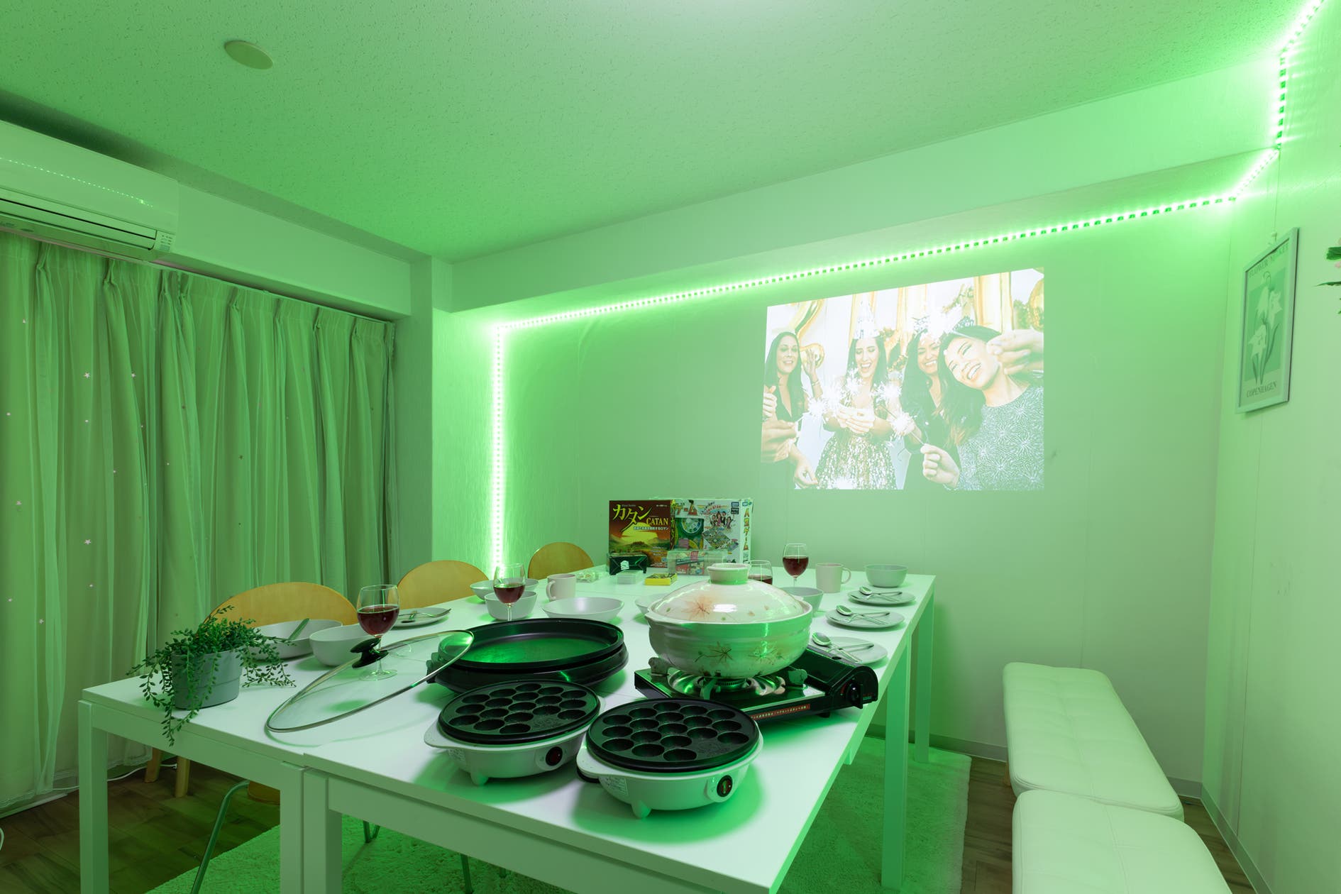 &lt;SN4&gt;最大16名🆗なんばスグ🚃タコ焼き器/ゴミ捨て無料✨Netflix/hulu視聴可🎬オーブンレンジ・ガスコンロありの写真14