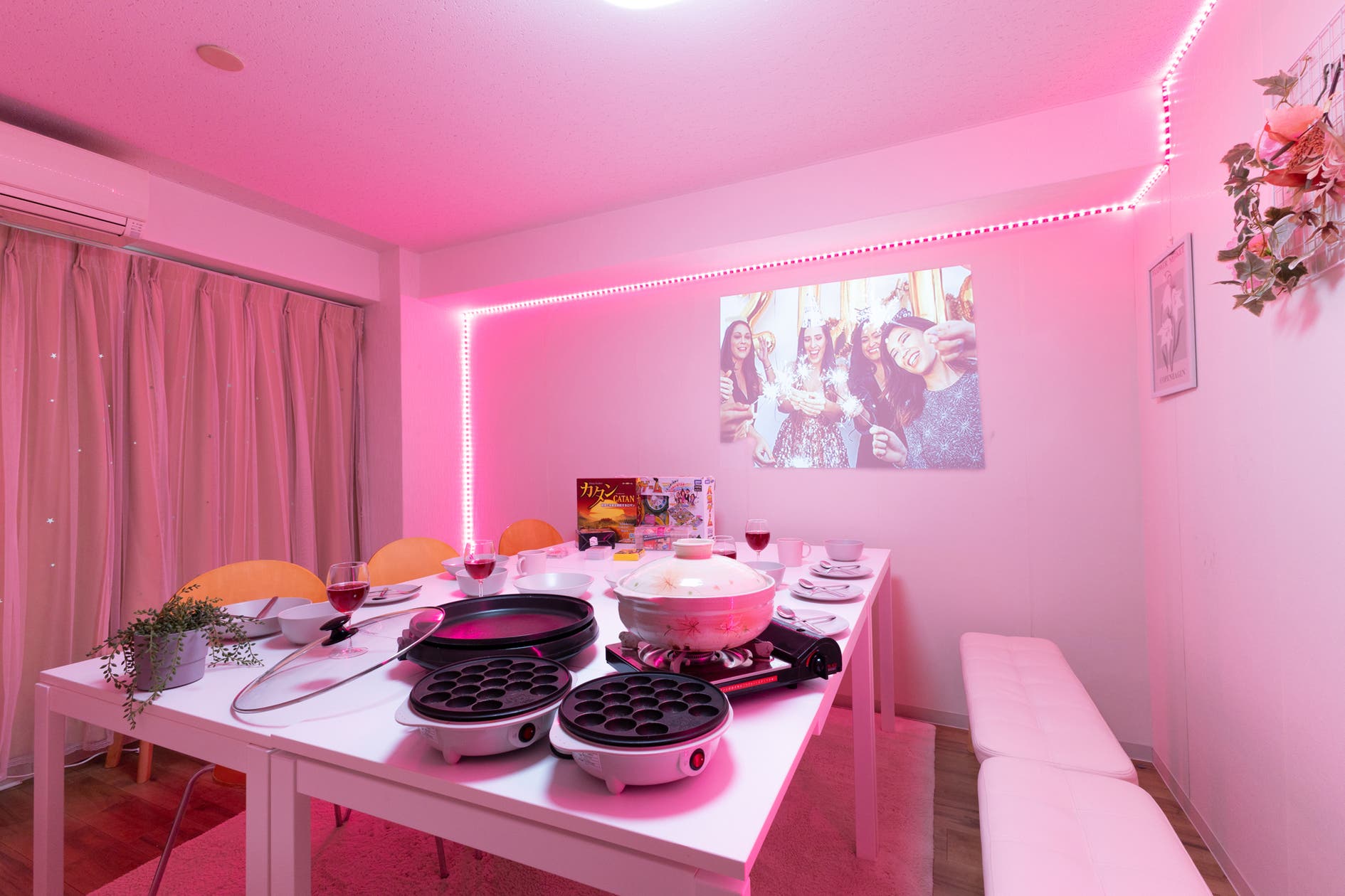 &lt;SN4&gt;最大16名🆗なんばスグ🚃タコ焼き器/ゴミ捨て無料✨Netflix/hulu視聴可🎬オーブンレンジ・ガスコンロありの写真15