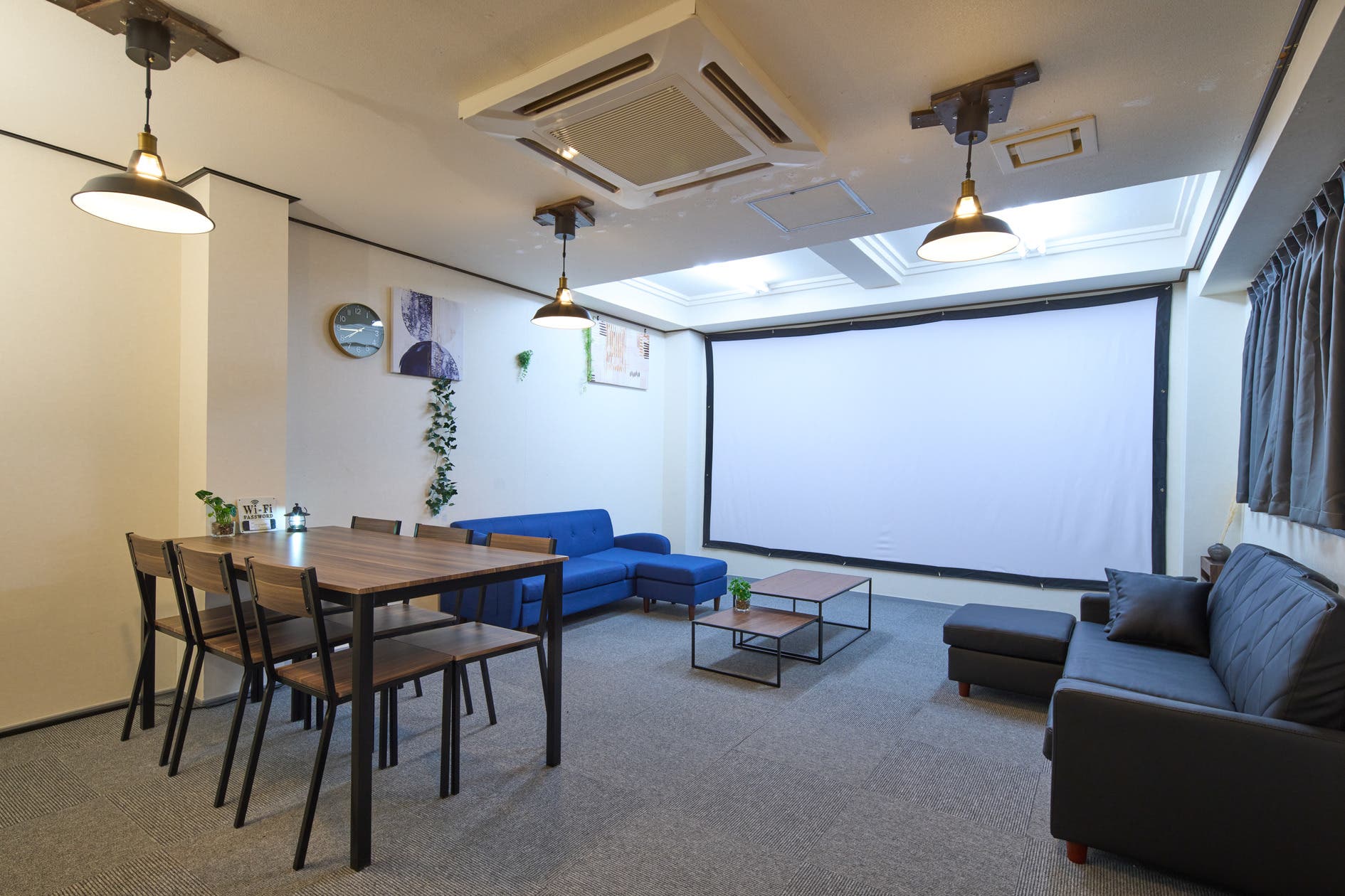 【20名収容】平塚駅西口徒歩5分！ 特大スクリーン有！贅沢な空間で特別な一日を：湘南エリアのレンタルスペース！の写真7